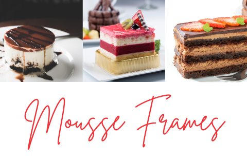 Mousse Frames – Perfect for Layered Desserts | EuroTins – Euro Tins ...