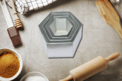 Hexagon Baking Pans – Unique & Durable | EuroTins – Euro Tins Bakeware